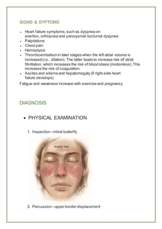 Mitral stenosis (propeduetics) | PDF