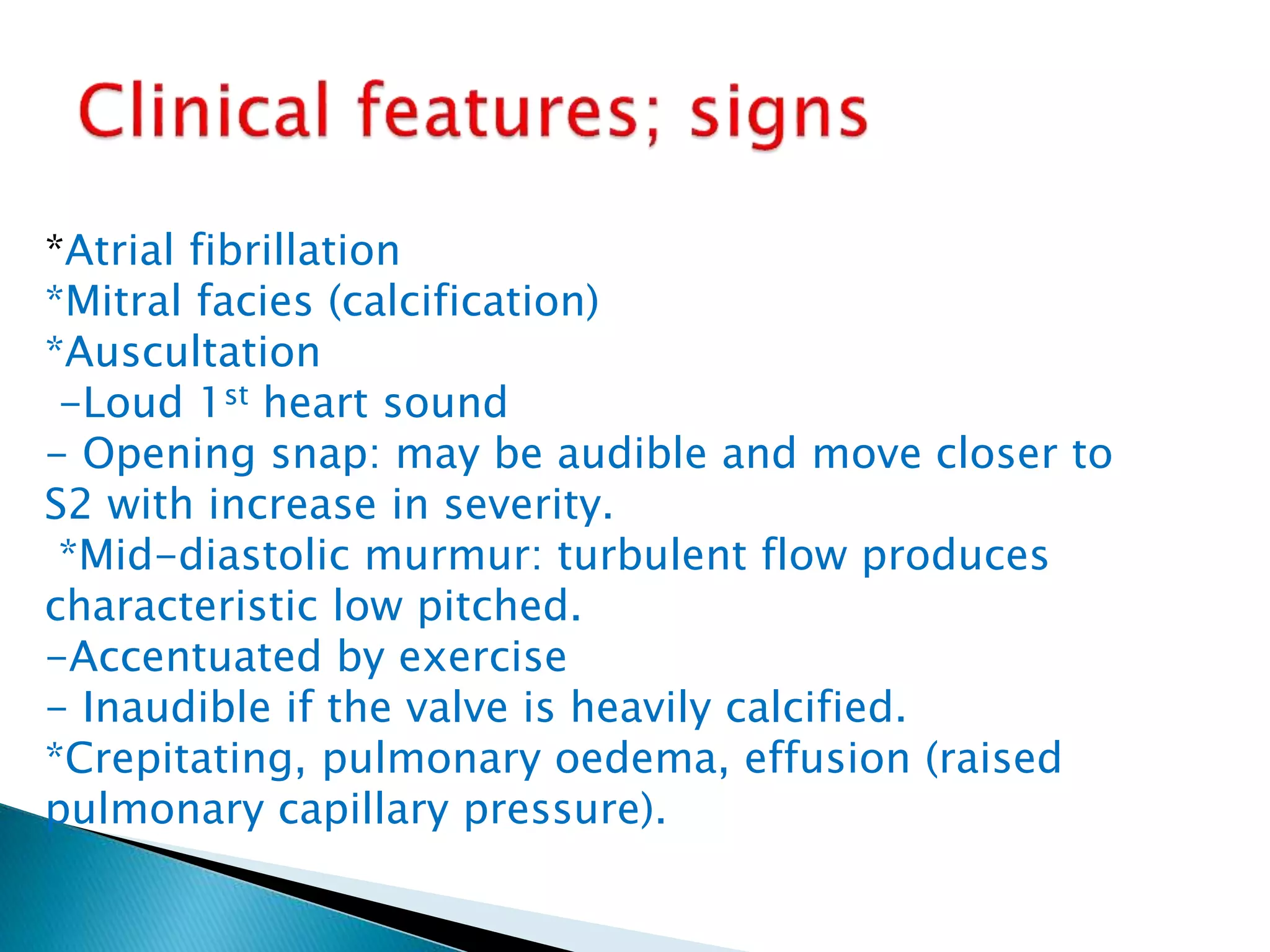 Mitral valve disease | PPTX