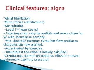 Mitral valve disease | PPTX