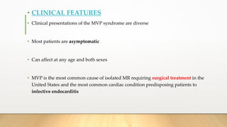 Mitral valve prolapse | PPTX