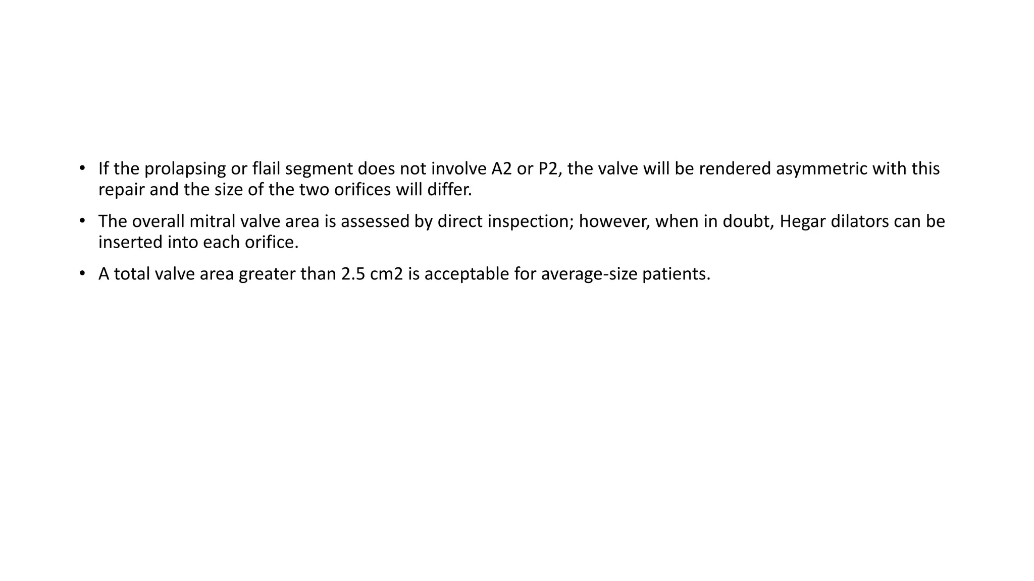 Mitral valve repair | PPTX