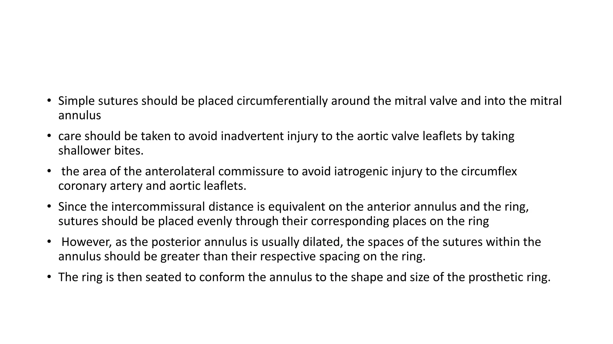 Mitral valve repair | PPTX