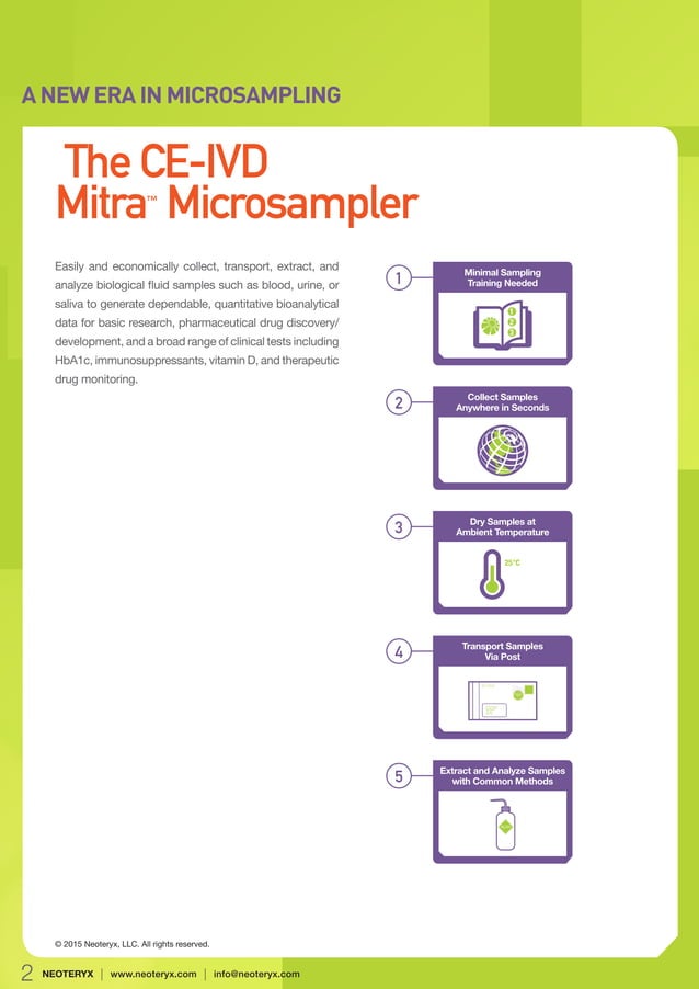 Mitra Microsampling Technology | PDF