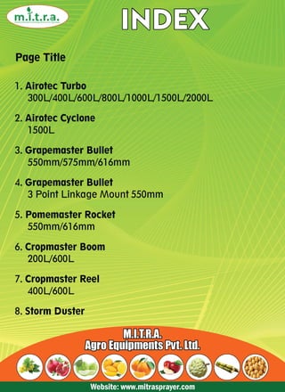 Mitra Product Catalogue | PDF
