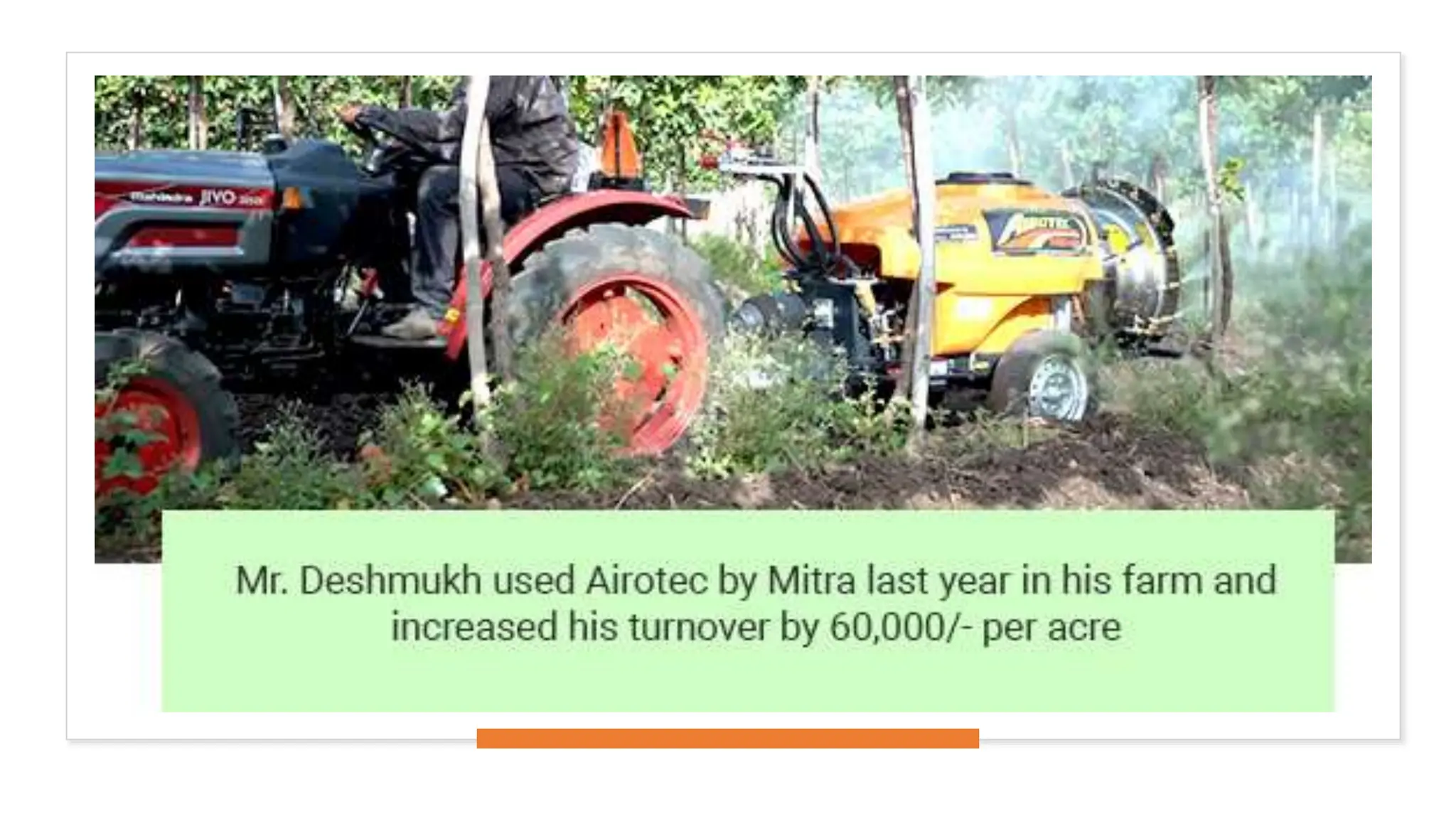 MITRA’s Agriculture Sprayer Impact.pptx
