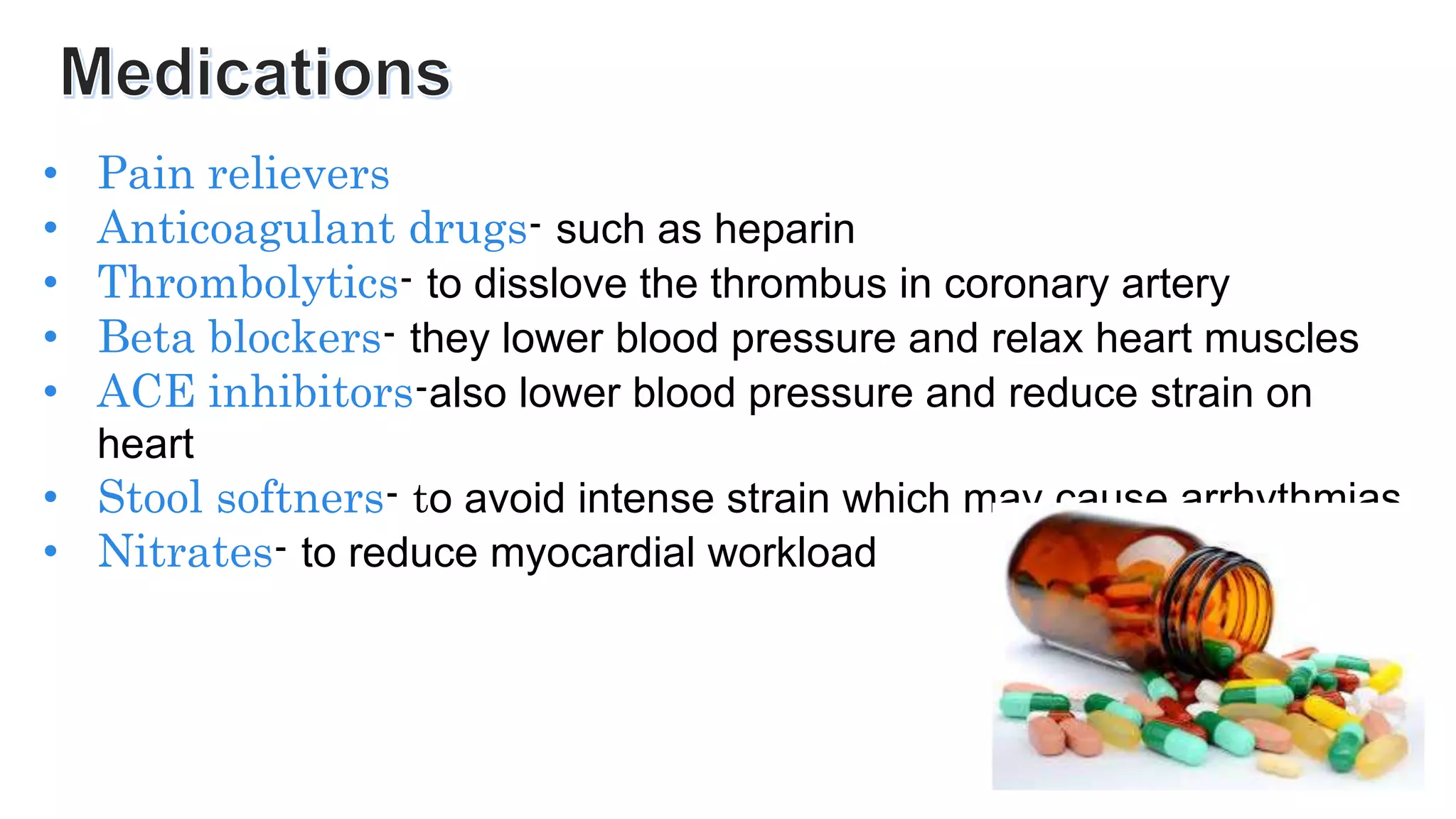 Myocardial infarction treatment | PPTX | Heart and Cardiovascular ...