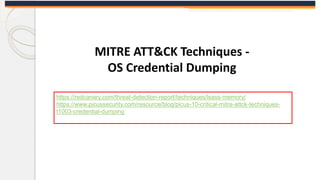 Mitre Attack - Credential Dumping - updated.pptx