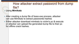 Mitre Attack - Credential Dumping - updated.pptx