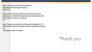 Mitre Attack - Credential Dumping - updated.pptx