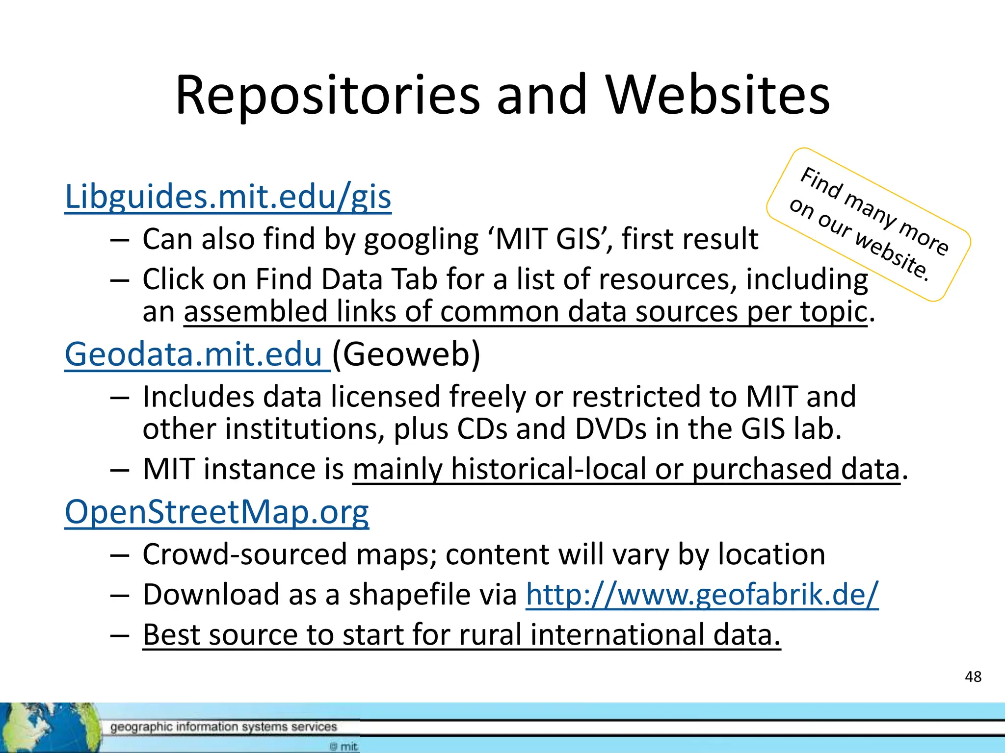 GIS Level 1 Introduction to GIS and Mapping | PPTX | Geography | Science