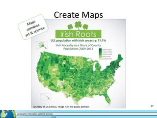 GIS Level 1 Introduction to GIS and Mapping | PPTX
