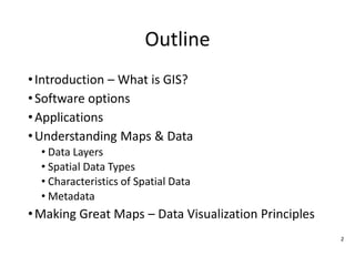 GIS Level 1 Introduction to GIS and Mapping | PPTX