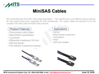 DAC, AOC & MPO/LC cable solution | PPT