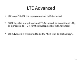 3GPP – Long Term Evolution | PPT