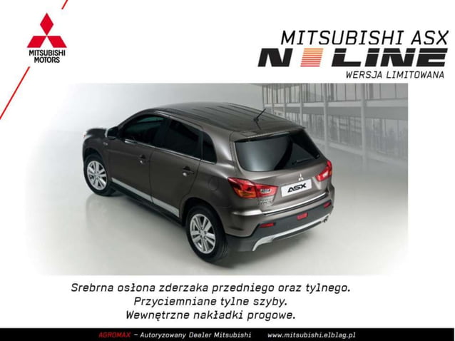Mitsubishi ASX N-LINE (wersja limitowana) | PPT
