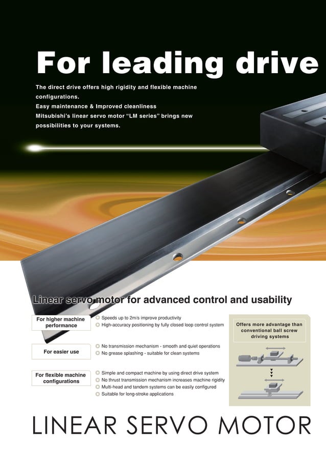 Mitsubishi ac servos linear servo lm series | PDF