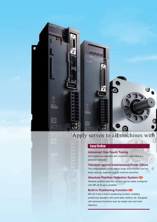 Mitsubishi ac servos melservo je | PDF