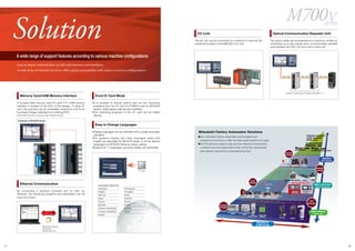 Mitsubishi cnc cnc m700 v series | PDF