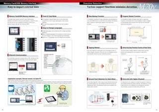 Mitsubishi cnc cnc m70 v series | PDF