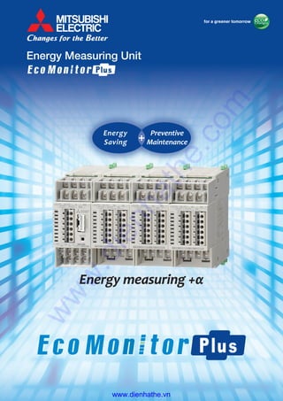 Mitsubishi energy measuring unit ecomonitor plus dienhathe.vn