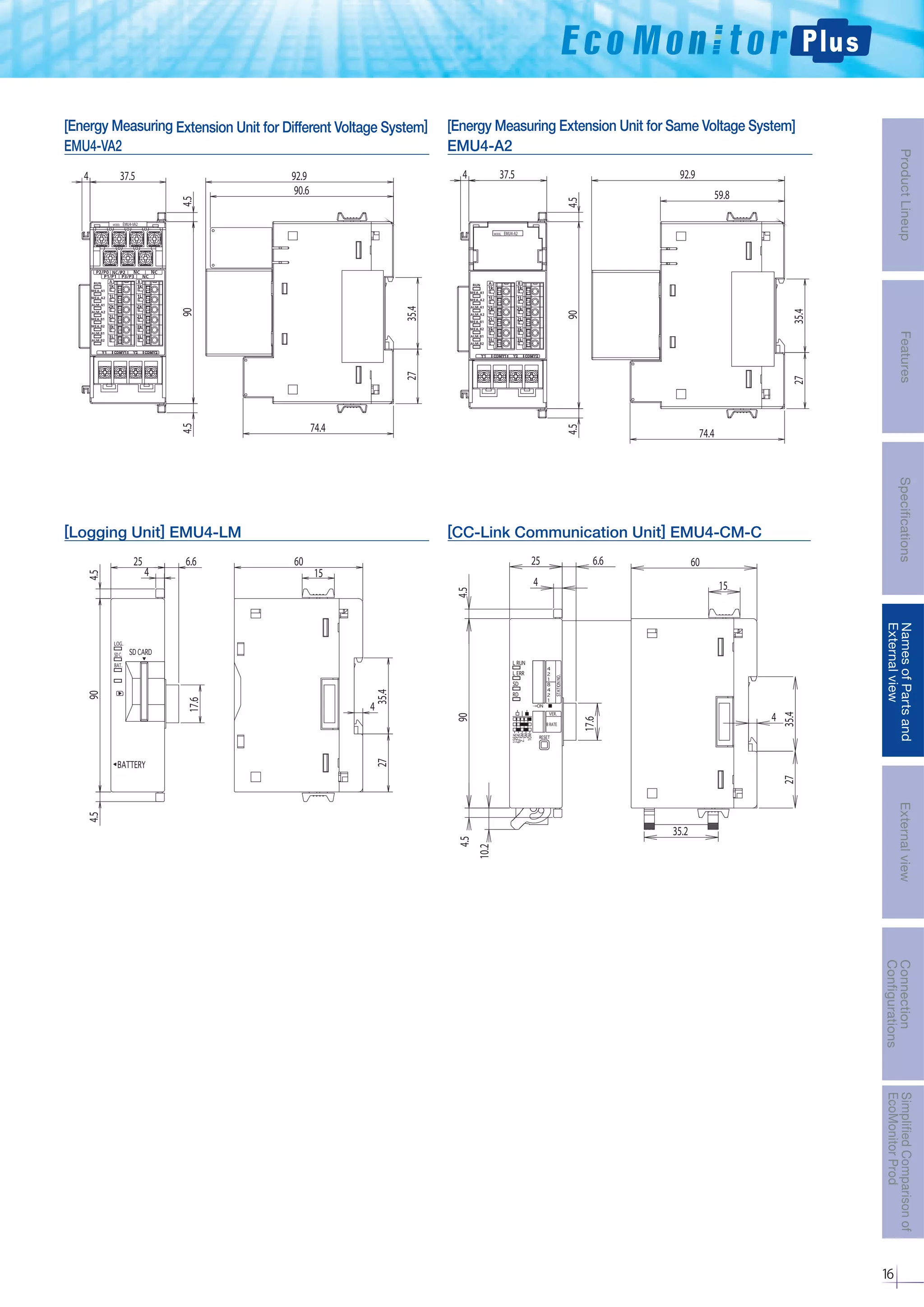 Mitsubishi energy measuring unit eco monitorplus_dienhathe.vn