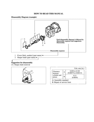 Mitsubishi fd30 forklift trucks service repair manual sn f14 c 35404-up ...