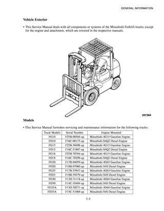 Mitsubishi FD30 Forklift Trucks Service Repair Manual SN F14C-40360-UP.pdf