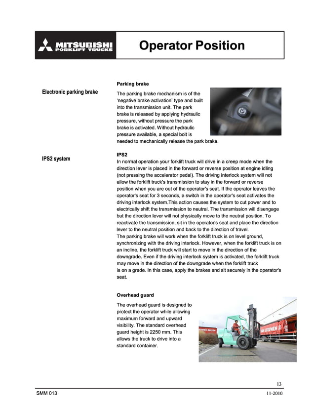 Mitsubishi_FD50-sales-manual.pdf English | PDF | Commercial Trucks ...