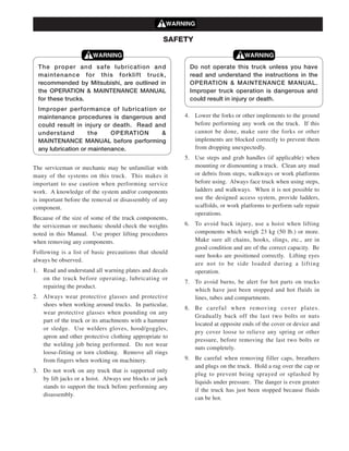 Mitsubishi FGC25K Forklift Trucks Service Repair Manual SN AF82D-00011-UP.pdf