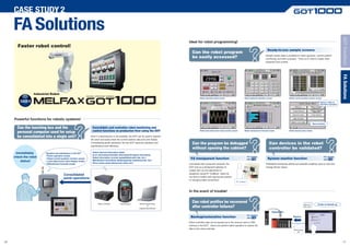 Mitsubishi graphic operation terminal got1000 series | PDF
