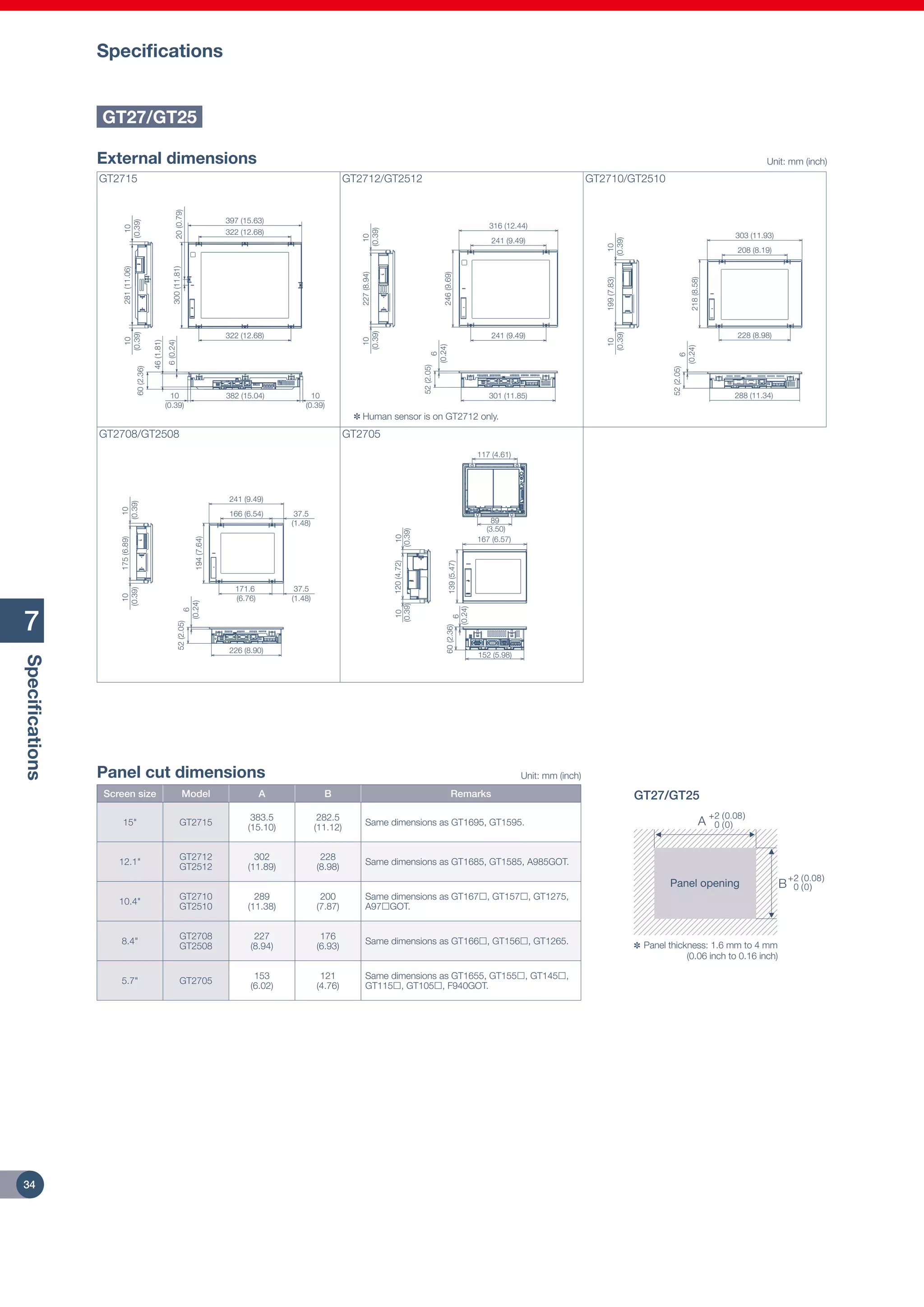 Mitsubishi graphic operation terminal got2000 series (concise) | PDF