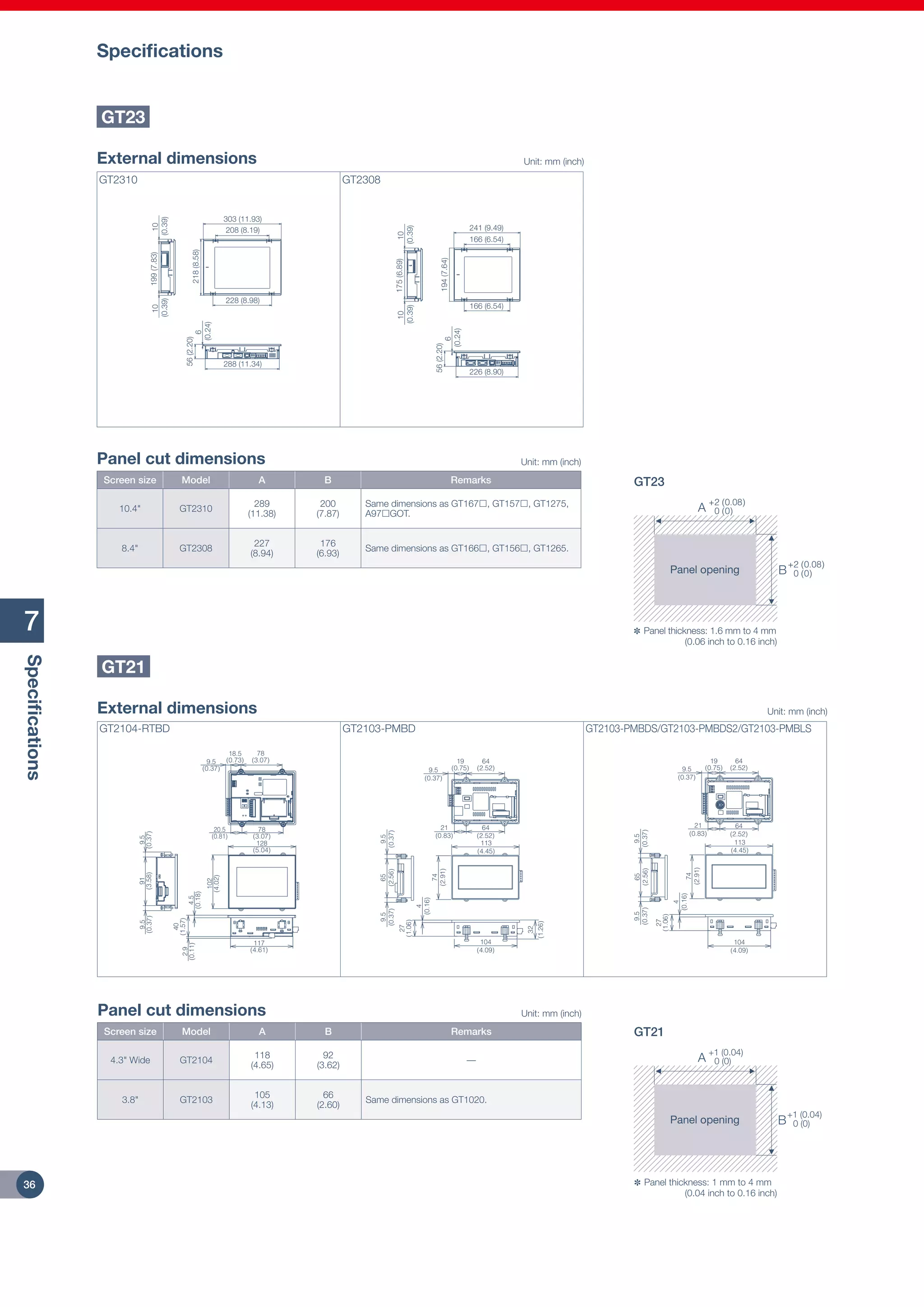 Mitsubishi graphic operation terminal got2000 series (concise) | PDF