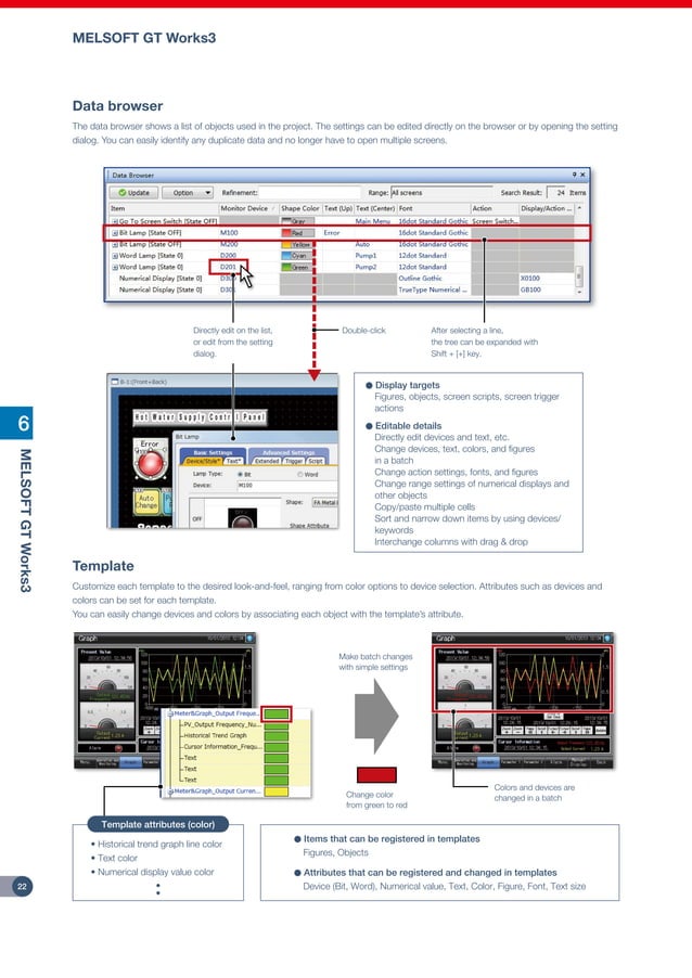 Mitsubishi graphic operation terminal got2000 series (concise) | PDF