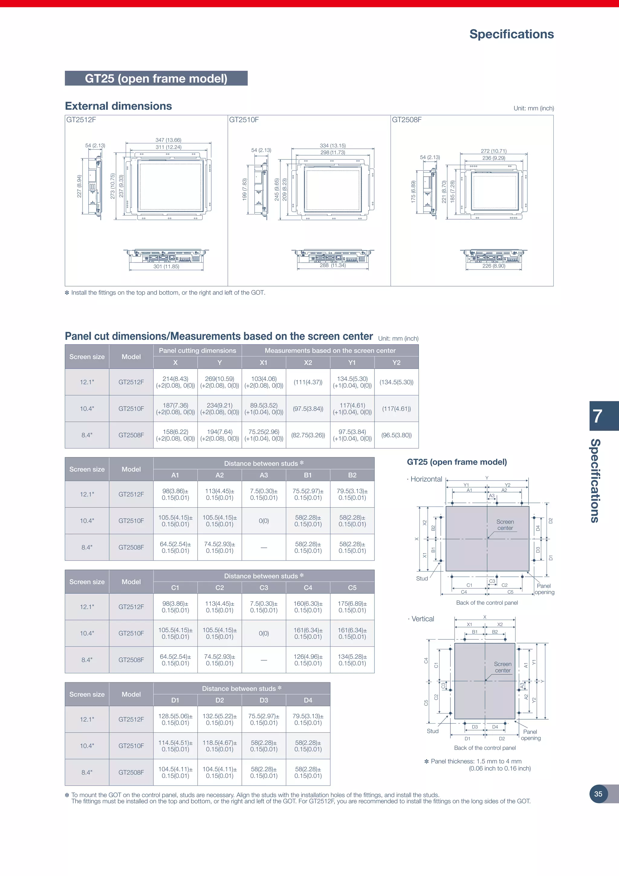 Mitsubishi graphic operation terminal got2000 series (concise) | PDF