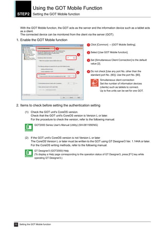 Mitsubishi graphic operation terminal got2000 series got mobile ...