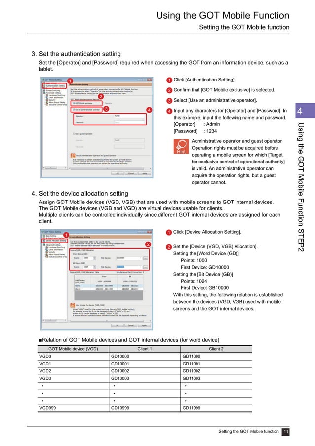 Mitsubishi graphic operation terminal got2000 series got mobile ...