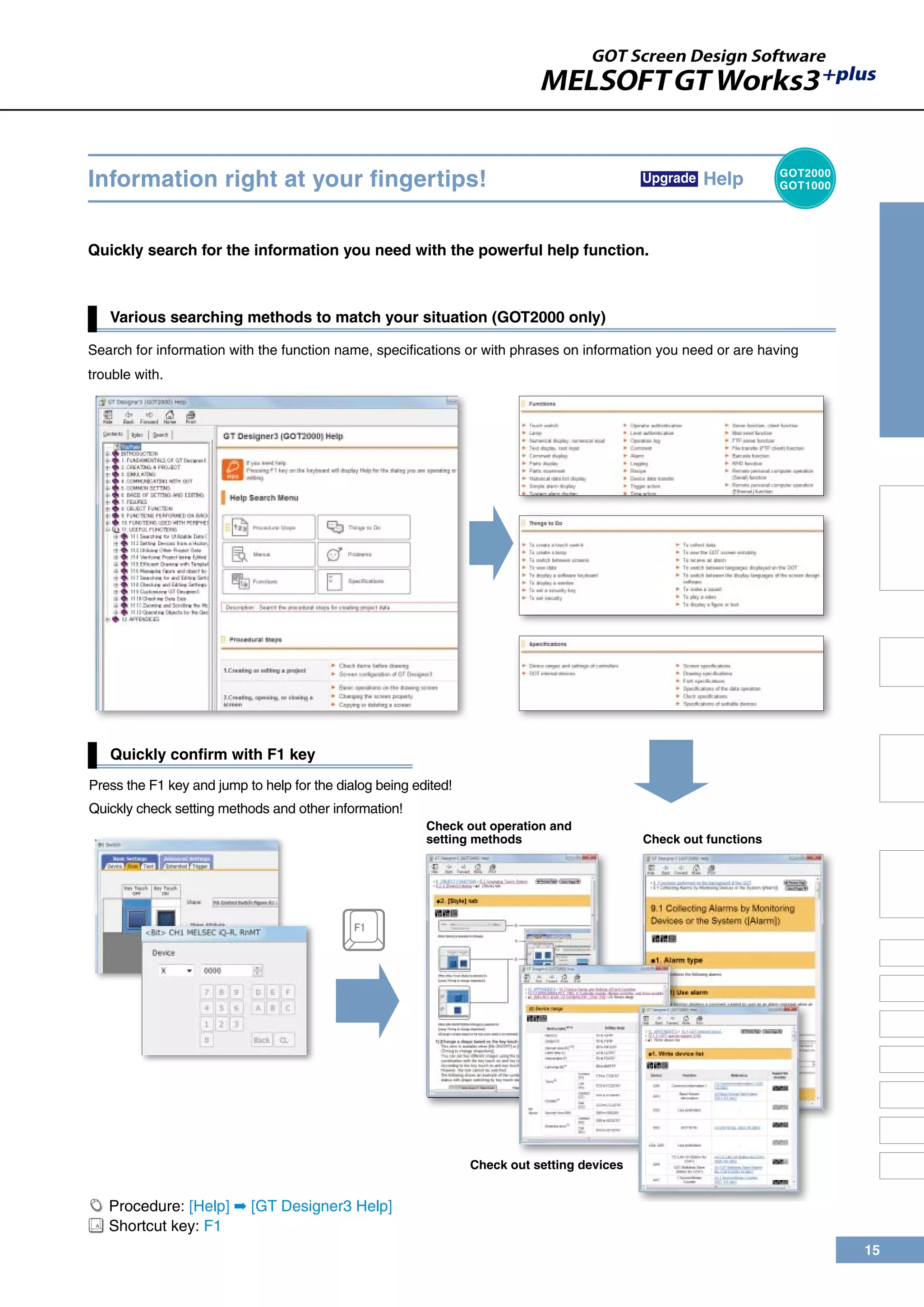 Mitsubishi graphic operation terminal screen design software melsoft gt ...
