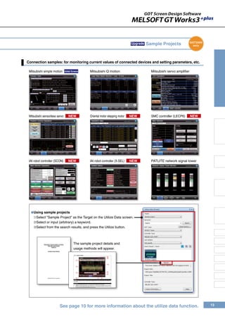 Mitsubishi graphic operation terminal screen design software melsoft gt ...