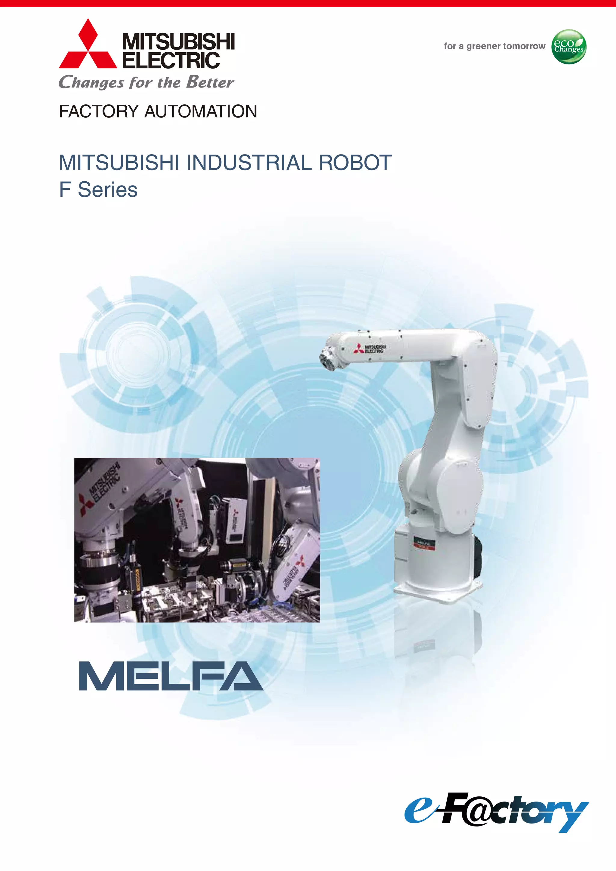 Mitsubishi industrial robot melfa f series catalog | PDF