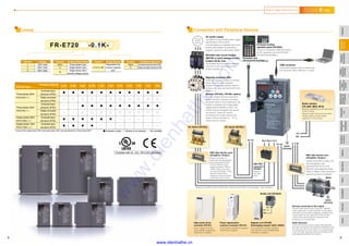 Mitsubishi inverter 1412789969 fr-e700_catalog | PDF