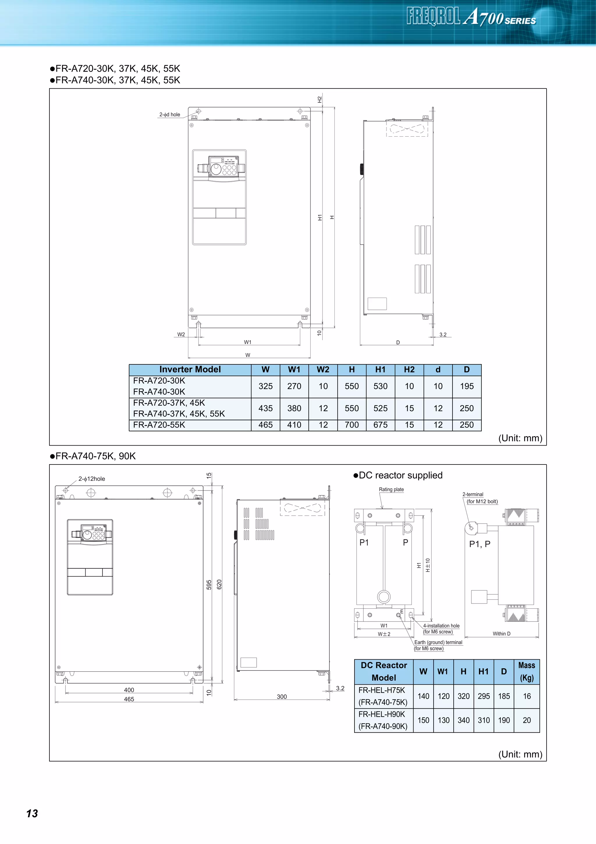 Mitsubishi inverter freqrol-a700 series dienhathe.vn