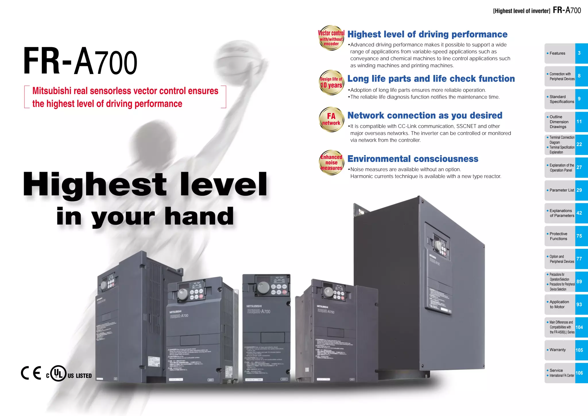 Mitsubishi inverter freqrol-a700 series dienhathe.vn