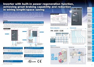 Mitsubishi inverter freqrol-a701 series | PDF