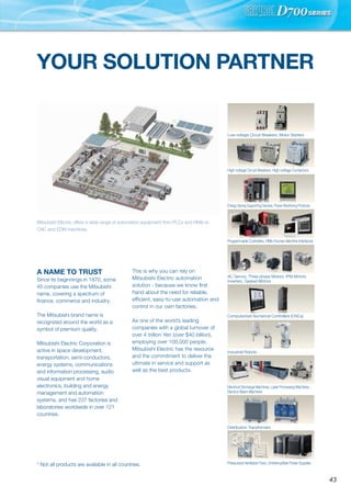 Mitsubishi inverter freqrol-d700 series | PDF