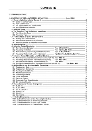 Mitsubishi low voltage catalog-contactor-mitsubishi-160422014628 | PDF
