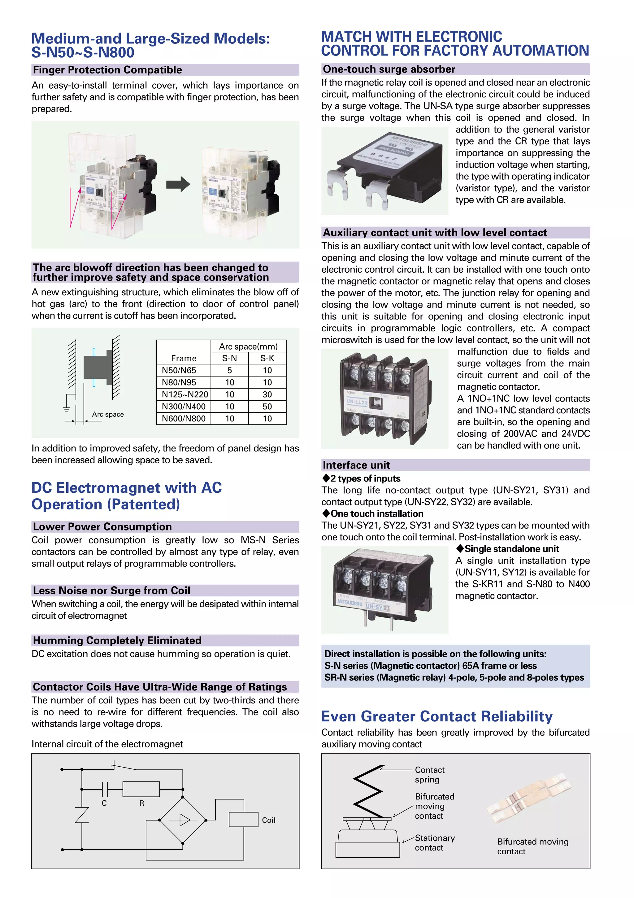 Mitsubishi low voltage catalog-contactor-mitsubishi-160422014628 | PDF