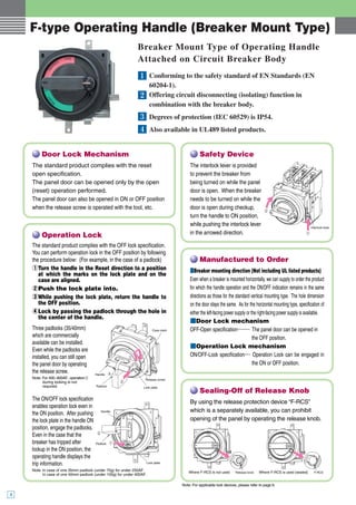 Mitsubishi low voltage mccb and elcb operating handles dienhathe.org