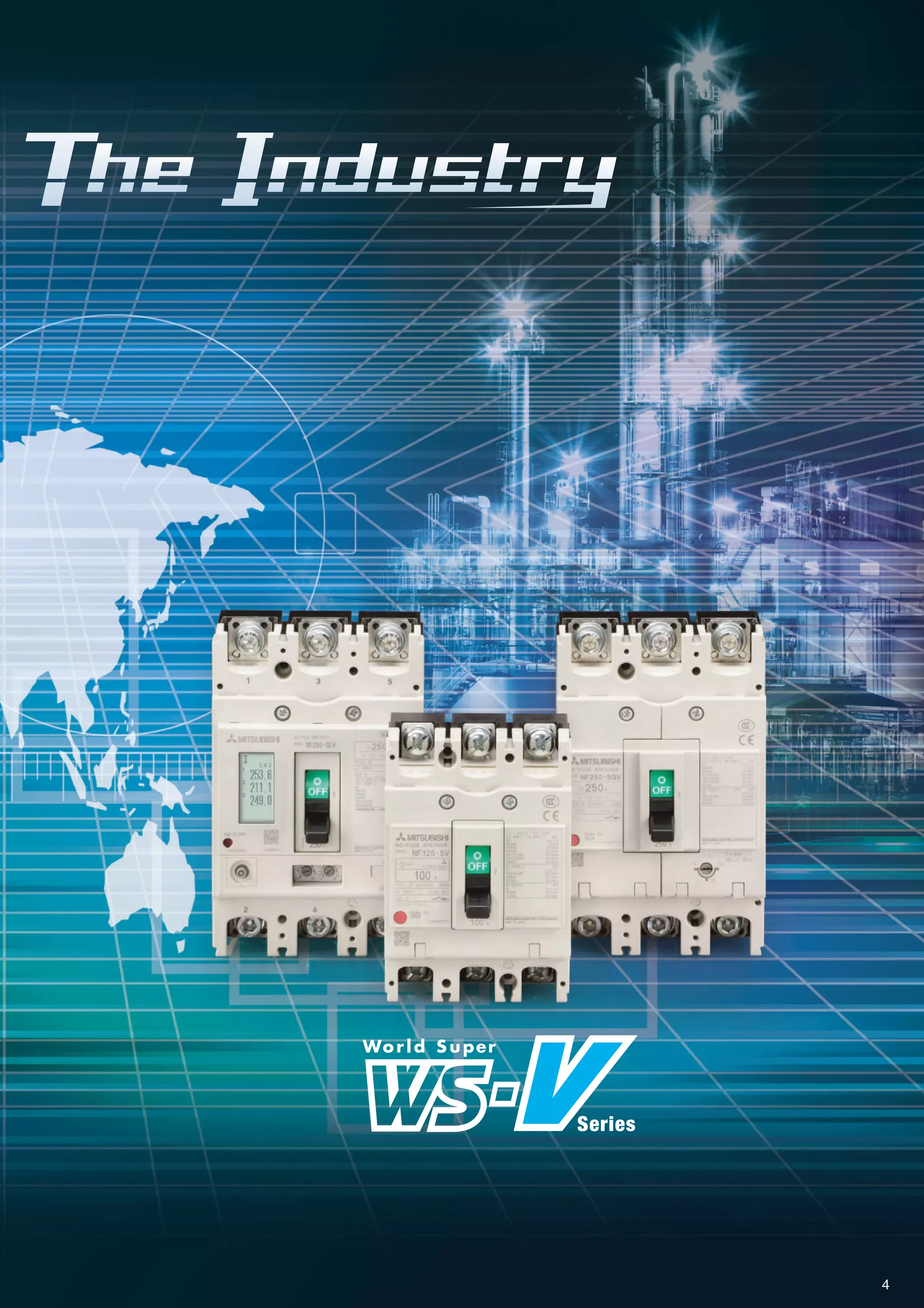 Mitsubishi low voltage ws-v series mccb and elcb | PDF