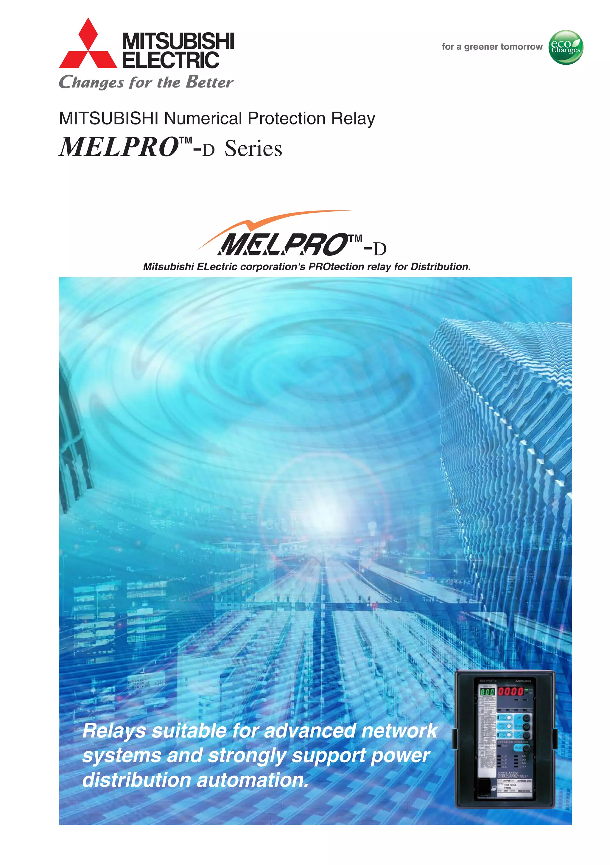 Mitsubishi numerical protection relay melpro d series dienhathe.vn