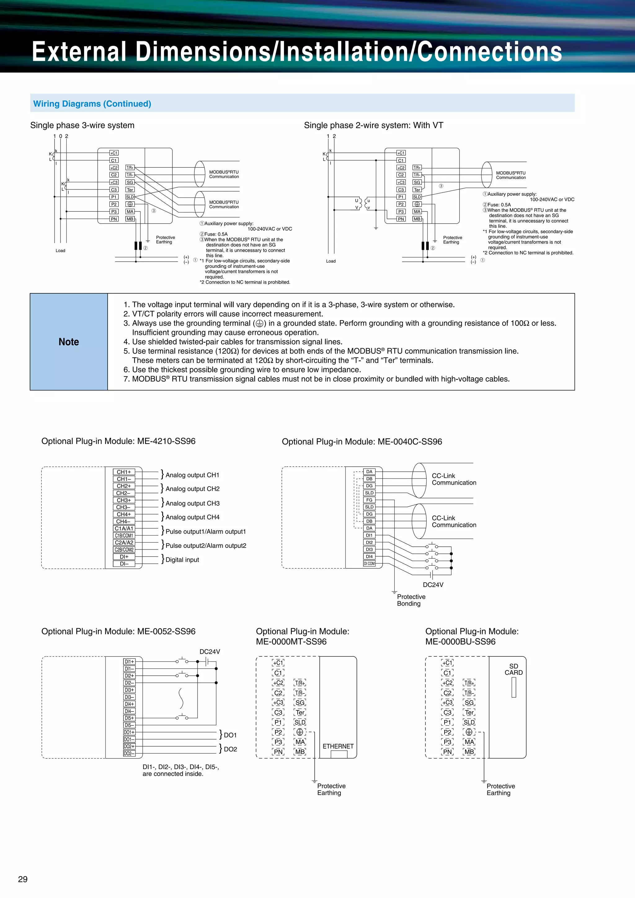 Mitsubishi power management meters electronic multi measuring ...